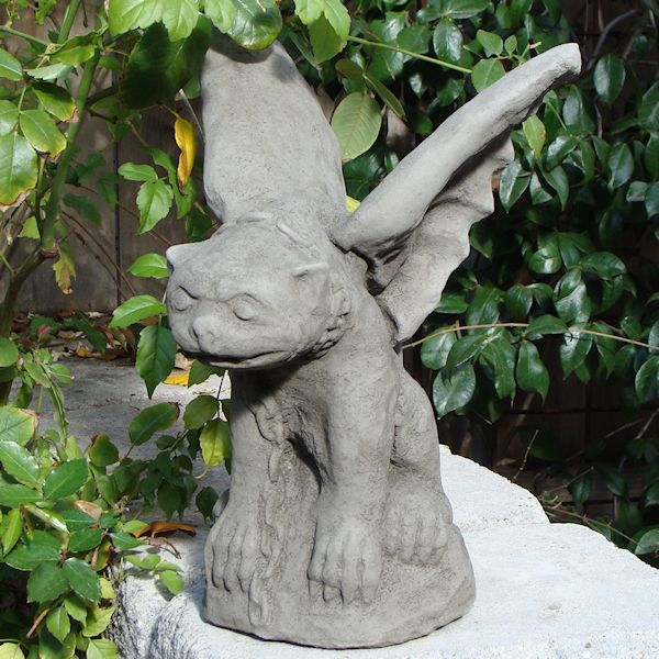 Vintage Chained Gargoyle (Small) – Designer Stone Inc.